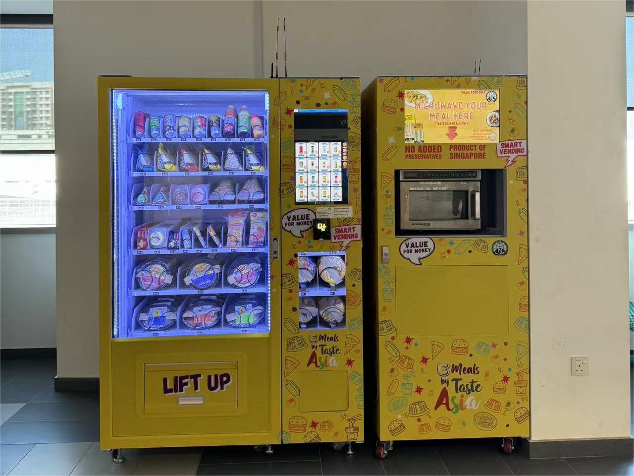 Self-Service Food Vending Machine Solution in Singapore